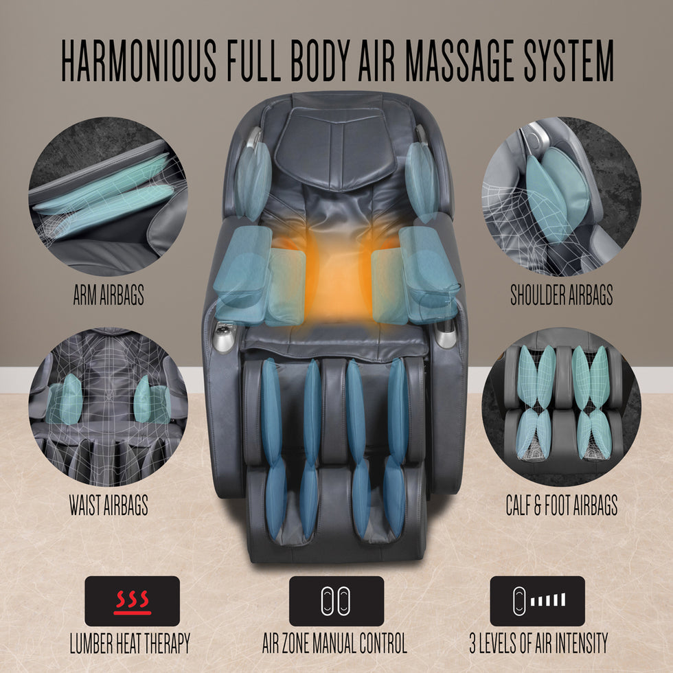 Jasper Full Body Massage Chair - New SL-Track Massage Chair - RELAXONCHAIR